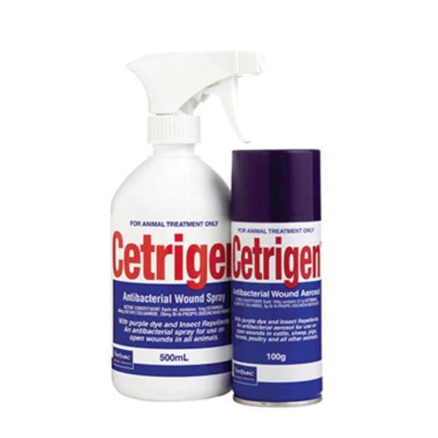 Virbac Cetrigen Aerosol Spray – Equus Performance Pty Ltd